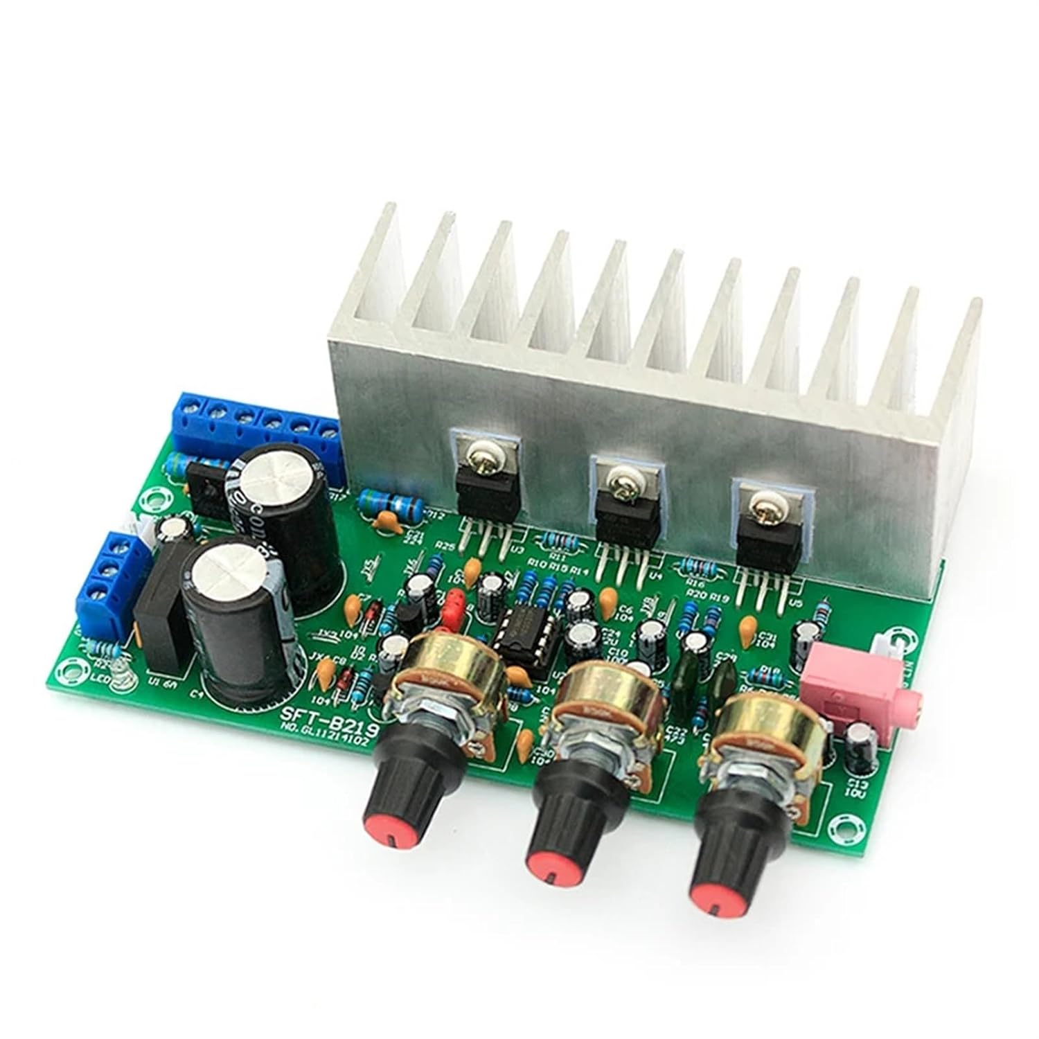 AMPLIFICADOR DE POTENCIA TDA2030 TDA2050, 2x15W + 30W, 2,1 canales, Control de tono de Audio ...