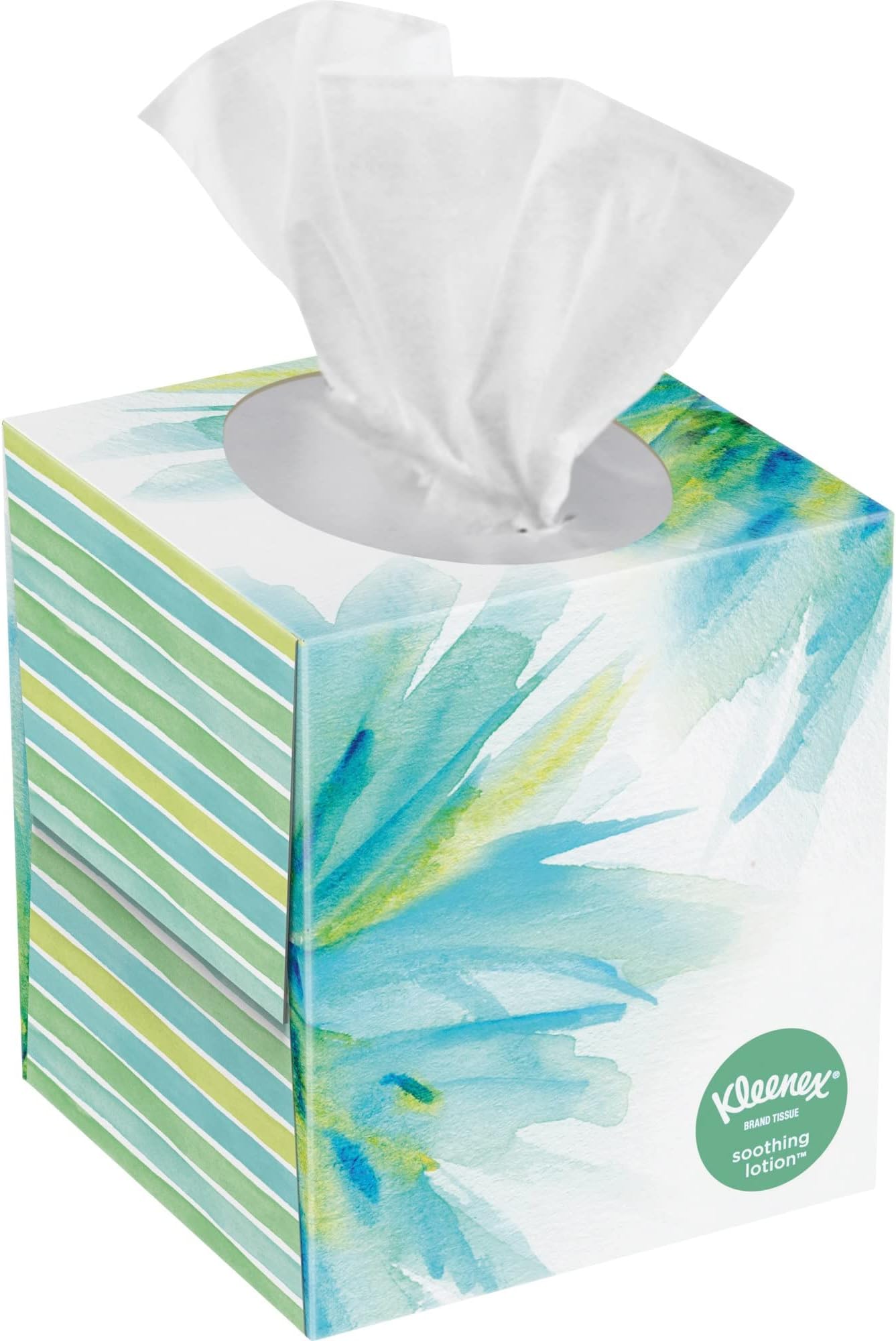 Amazon.com: Kleenex Soothing Lotion Facial Tissues with Aloe & Vitamin ...