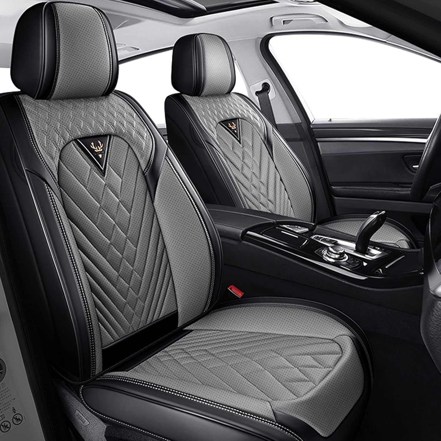 Amazon.com: DZJD Car Seat Covers Front Seats for Toyota Tundra 2000 ...