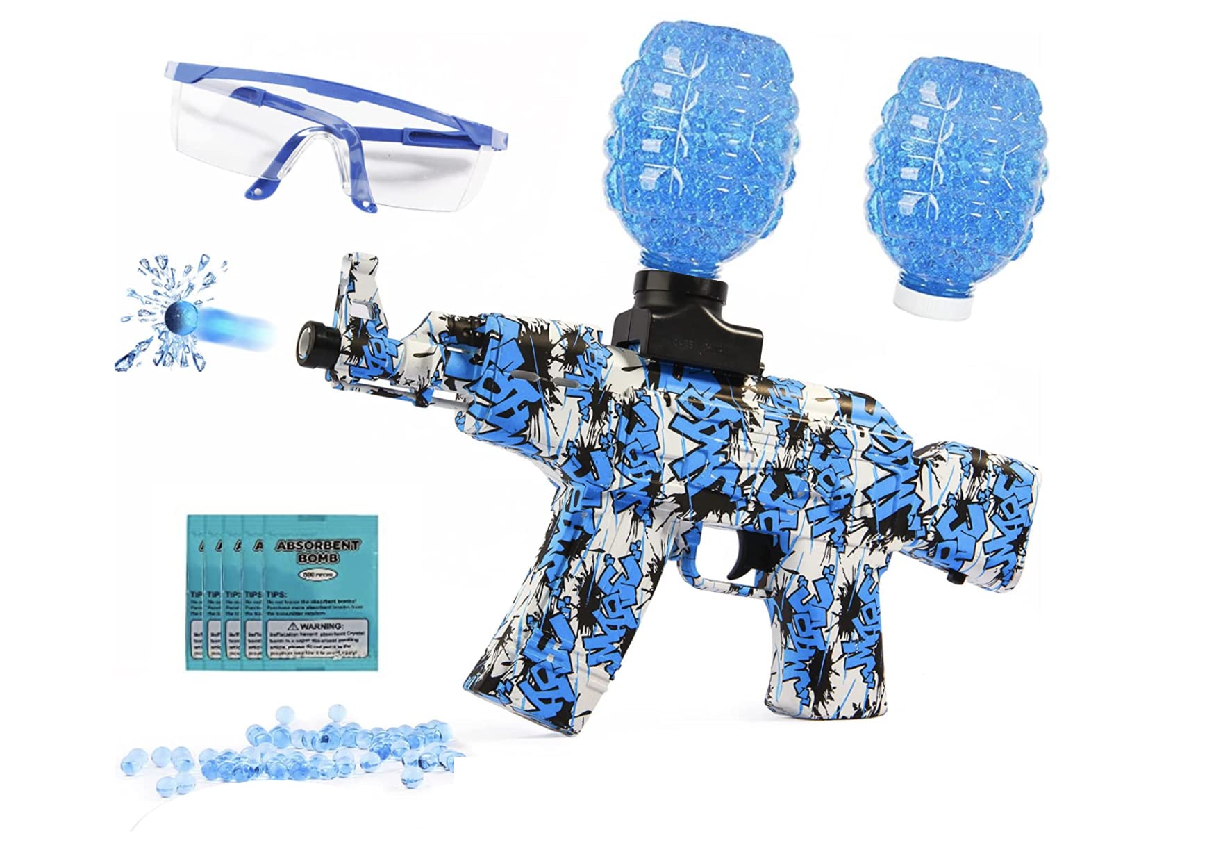Buy Gel Blaster , Jell Blasters s, Electric Water Bead Ball, Gell Water ...