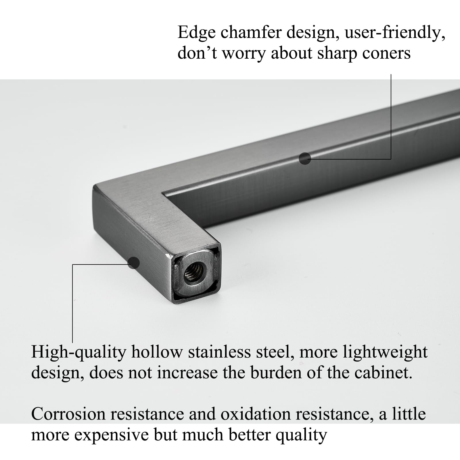 Snapklik.com : 20 Pack Kitchen Cabinet Handles 5 Inch Hole Center ...