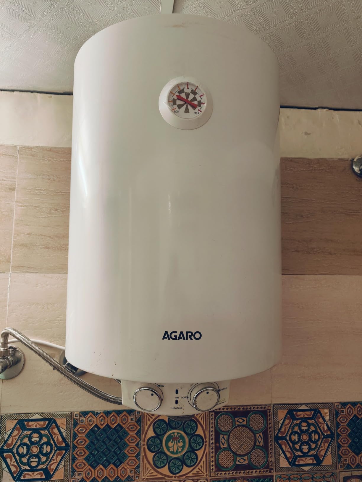 Buy AGARO SPLENDID 25Litre with 4 Star Water Heater/Geyser with Jog ...