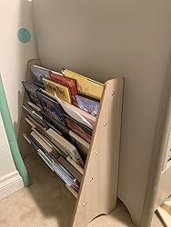 Amazon.com: 3 Sprouts Kids Book Rack - Space-Saving Bookshelf for ...