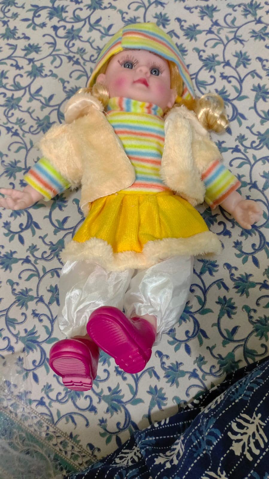 Kids Play Musical and Singing Poem Girl Big Size Doll. Big Large ...