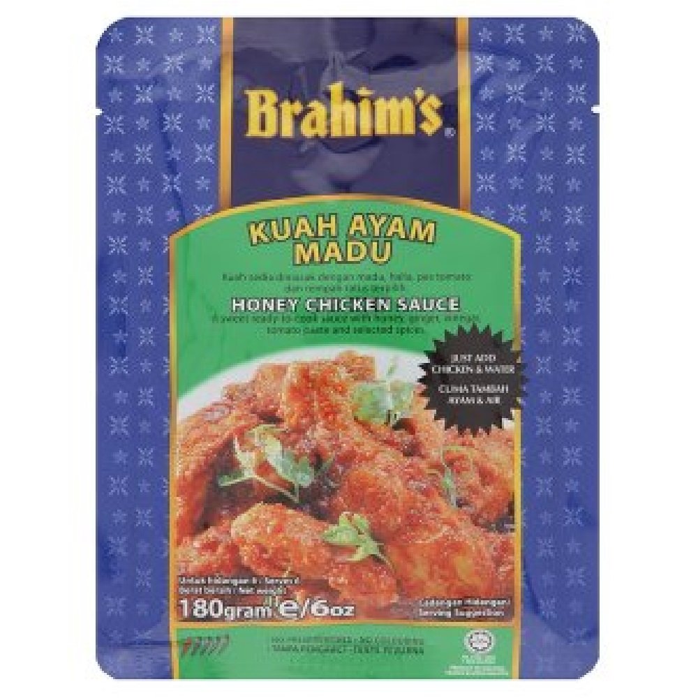 Amazon.com : Brahim's Sauce / Paste 180g (Honey Chicken, 3 Packs ...