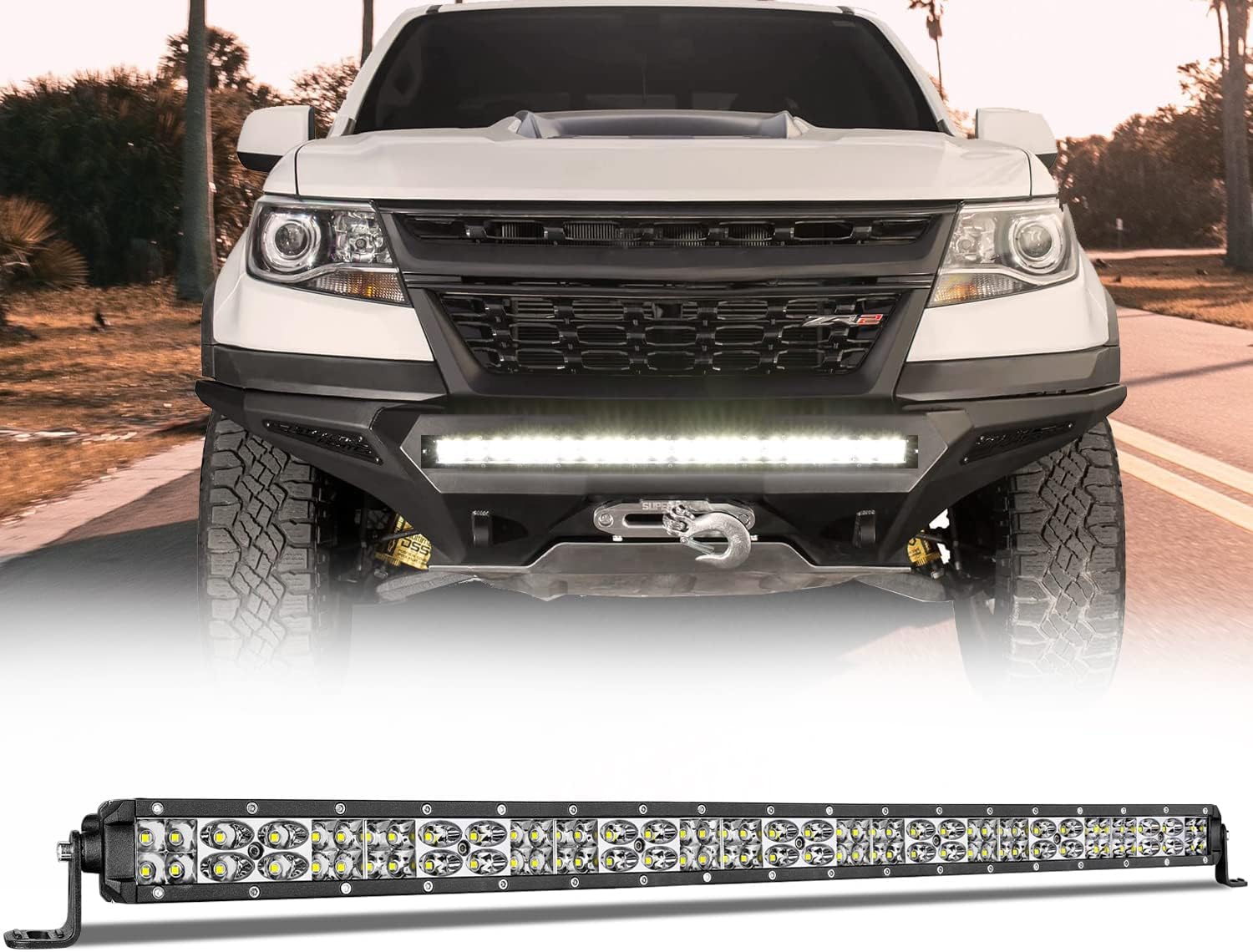 Amazon.com: AKD Part Slim LED Light Bar 30 Inch, 252W Super Slim ...