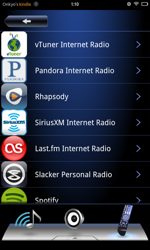 Onkyo Remote - App on the Amazon Appstore