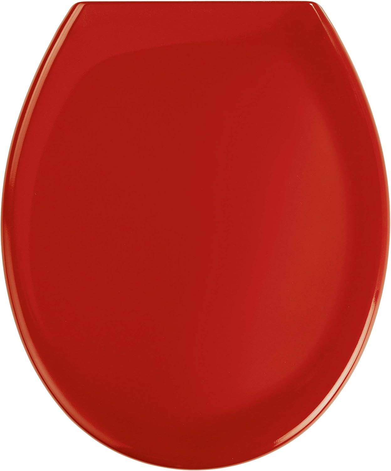 Wenko WC-Sitz Ottana rot, Toilettensitz mit Absenkautomatik, WC-Deckel ...