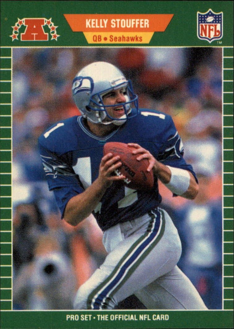 Amazon.com: 1989 Pro Set Football Rookie Card #403 Kelly Stouffer ...