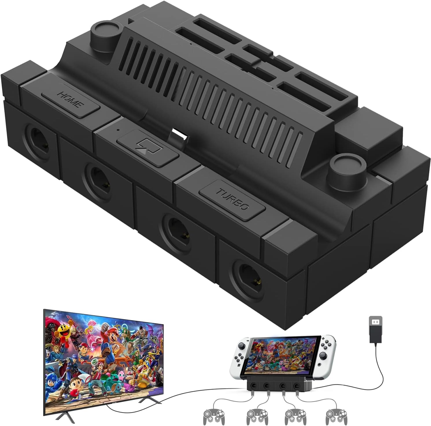 Amazon.com: Switch Dock for Nintendo Switch/OLED, TV Docking Station ...