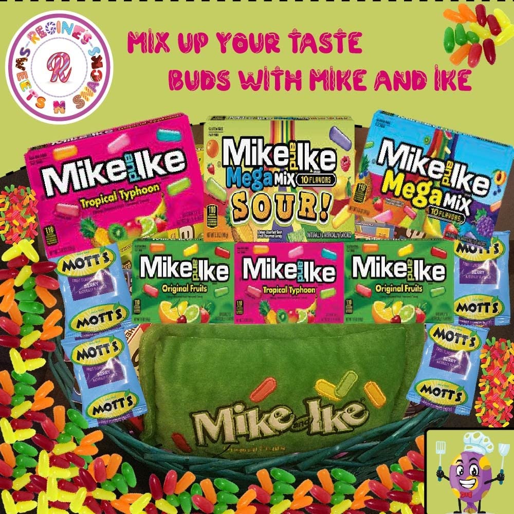 Mike and Ike – Caja de golosinas de gomitas Surtido Caja de 12 unidades ...