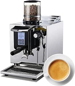 Amazon.com: 20 Bar High Pressure Commercial Coffee Machine with Grinder ...