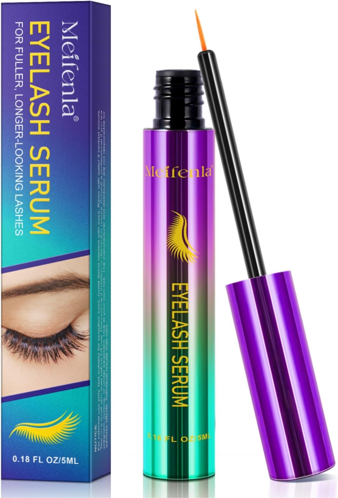 Amazon.com: Lash Serum, Eyelash Growth Serum - 5ML Nourishing Formula ...
