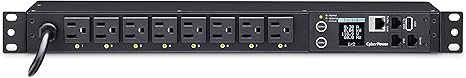 Amazon.com: CyberPower PDU41001 Switched PDU, 100-120V/15A (Derated to ...