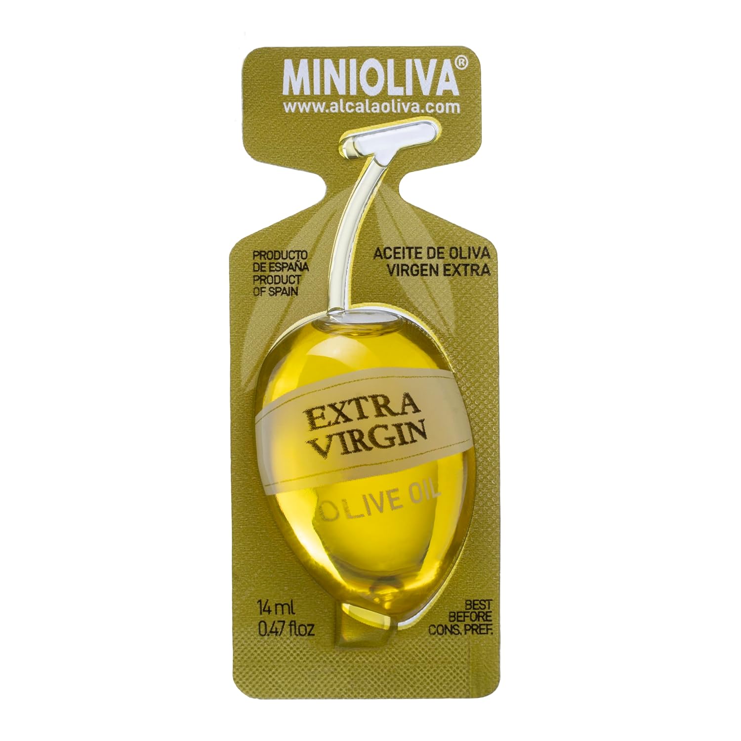 Amazon.com : Mini Oliva - Extra Virgin Olive Oil Single Serve - 0.47 fl oz - 100 units : Grocery ...