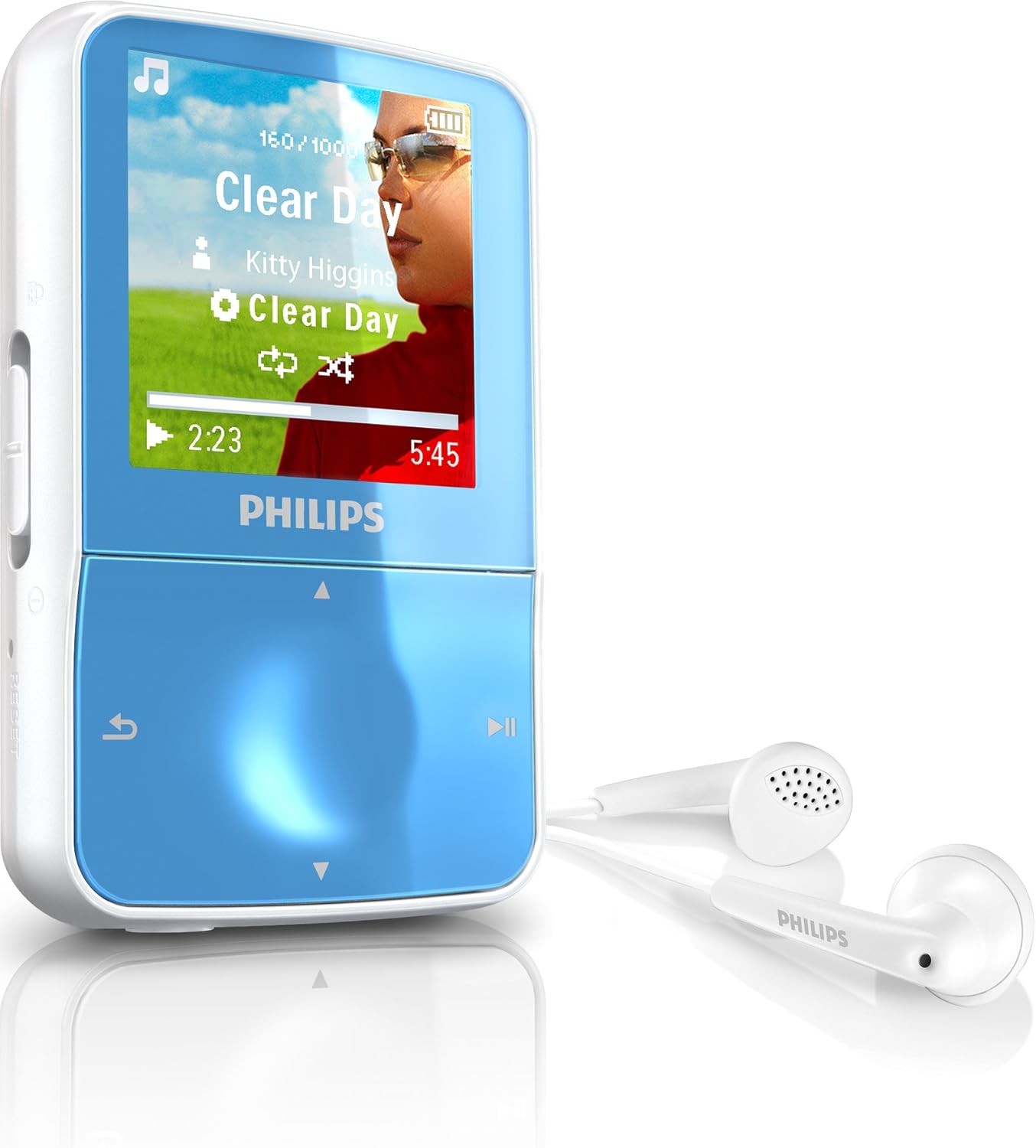 Philips GoGear Vibe 4GB MP3 and Video Player with 1.5 Inch LCD and ...
