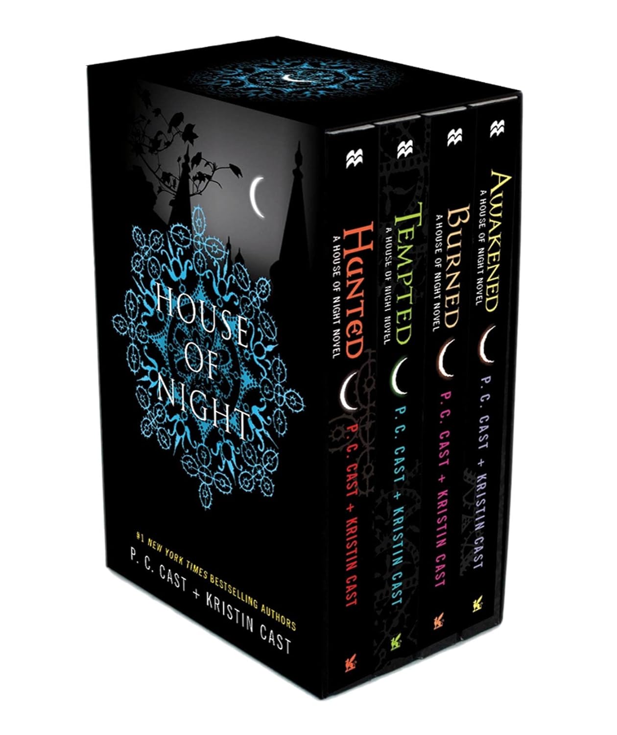 Amazon.com: House of Night TP boxed set (books 5-8): Hunted, Tempted ...