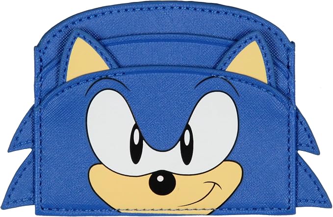 Amazon.com: Bioworld Sonic The Hedgehog 3D Classic Character Flat Slim ...