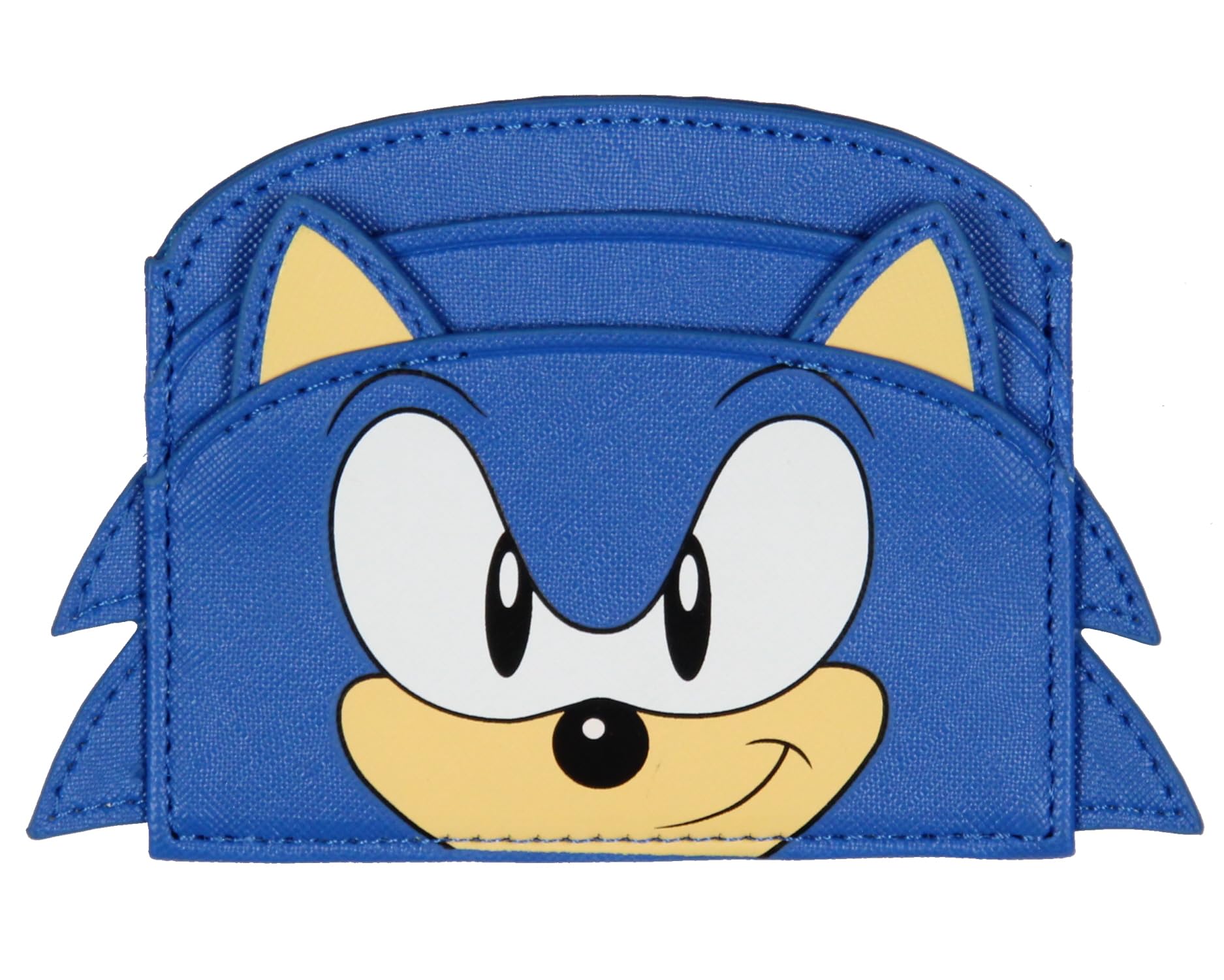 Sonic The Hedgehog 3D Classic Character Flat Slim Minimalist Wallet at ...