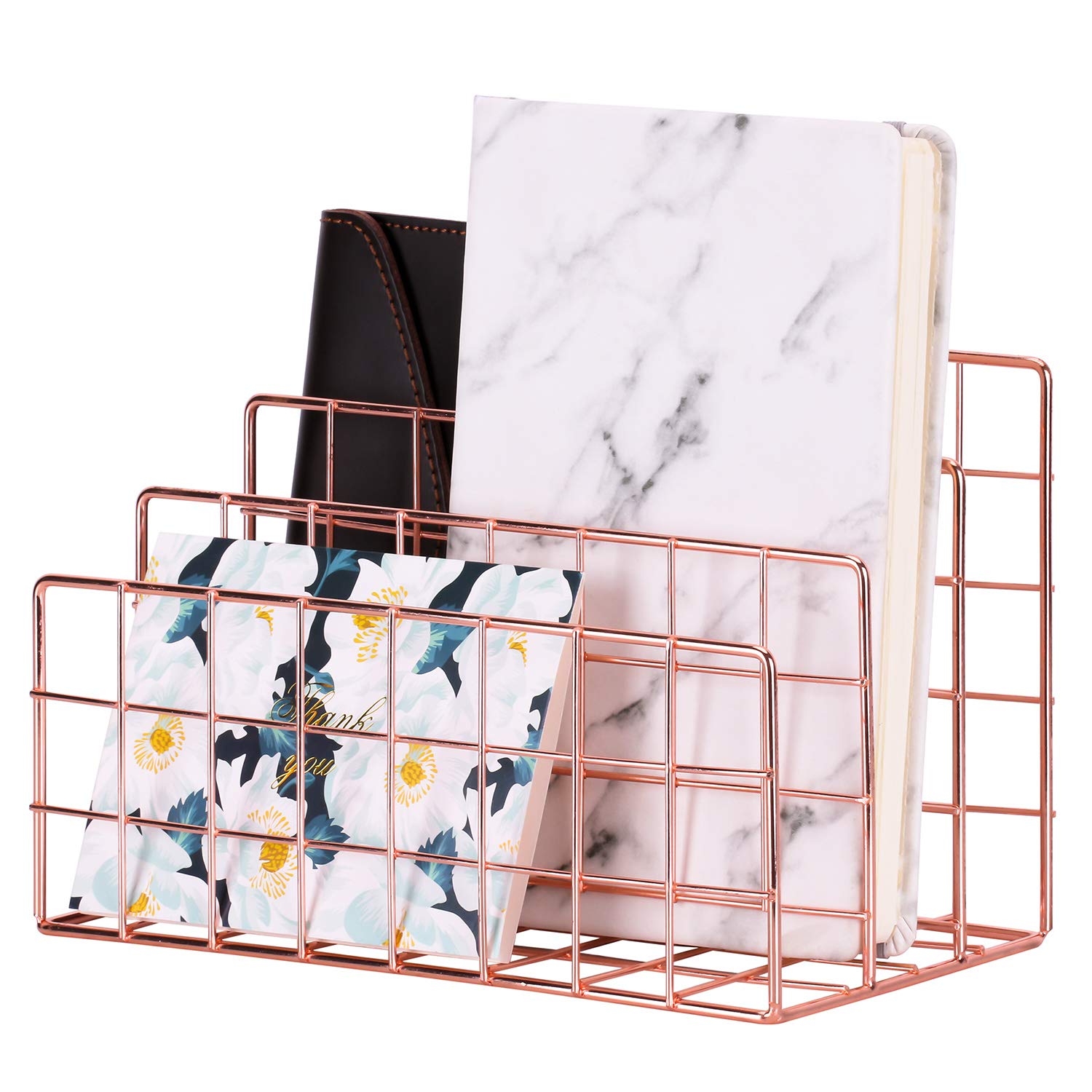 Simmer Stone Desktop Letter Sorter, Organizer for Mails Books Files ...