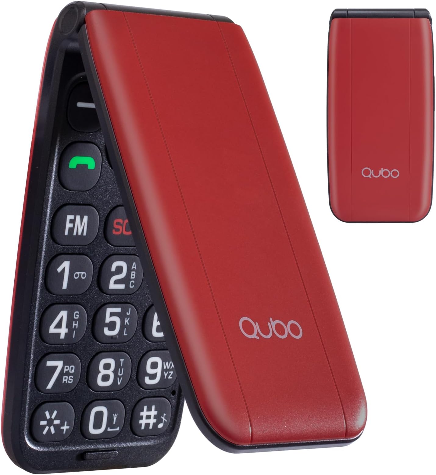 CHAKEYAKE GSM Telefono Cellulare per Anziani con Tasti Grandi, Volume ...