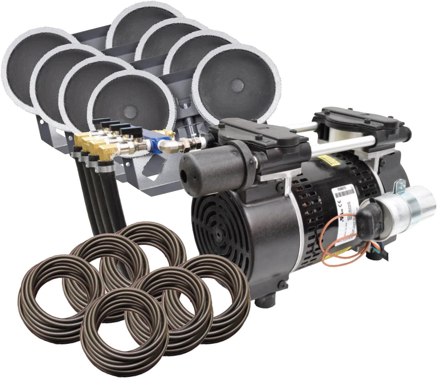 Amazon.com : EasyPro PA86W Rocking Piston Pond Aeration System / 3/4 hp ...