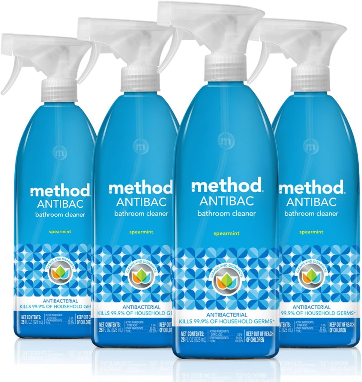 Amazon.com: Method Bathroom Cleaner, Removes Mold + Mildew Stains ...