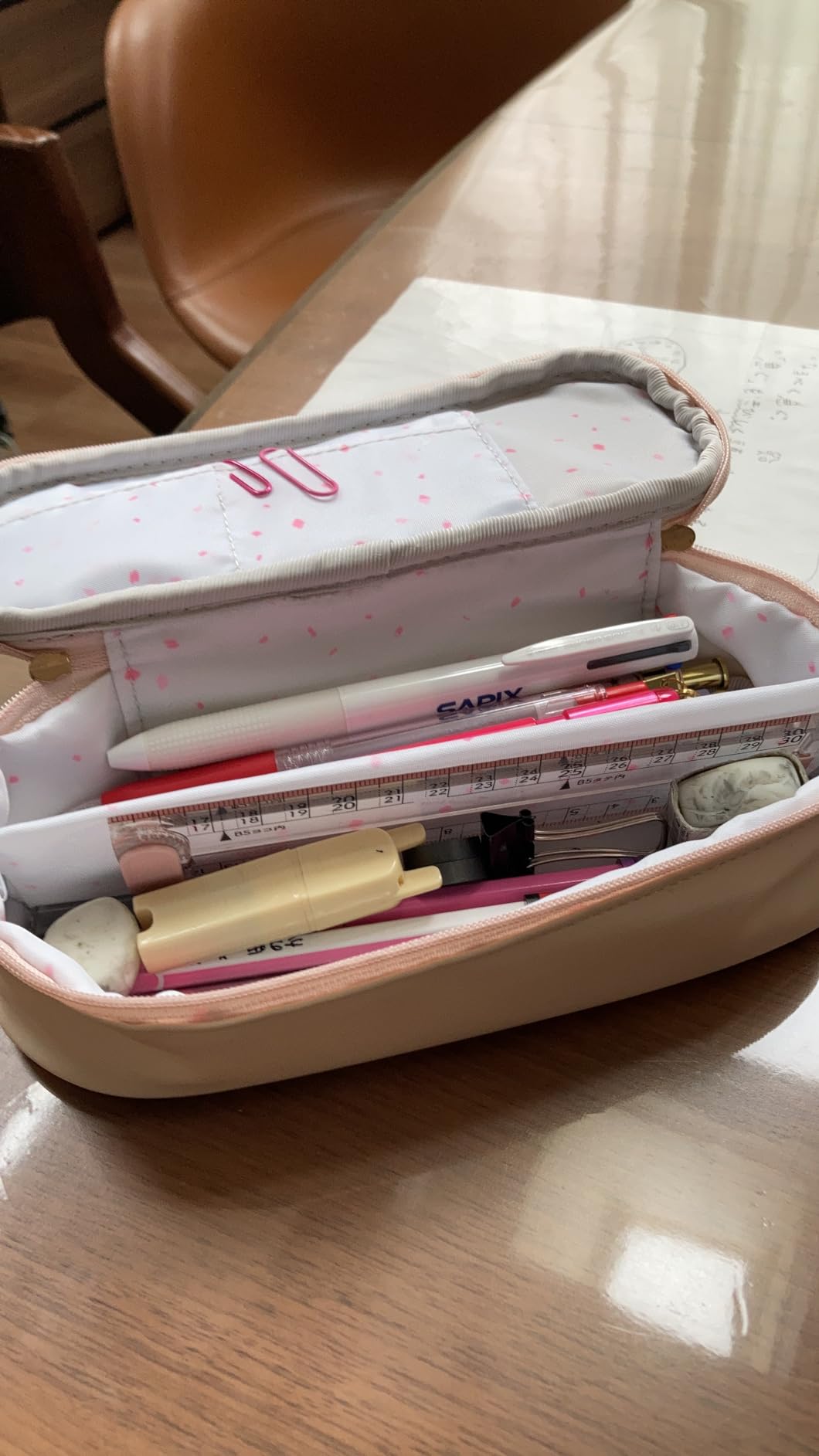 Amazon | いろは出版 STUDY PEN CASE GAP-04 GRAY | ペンケース | 文房具・オフィス用品