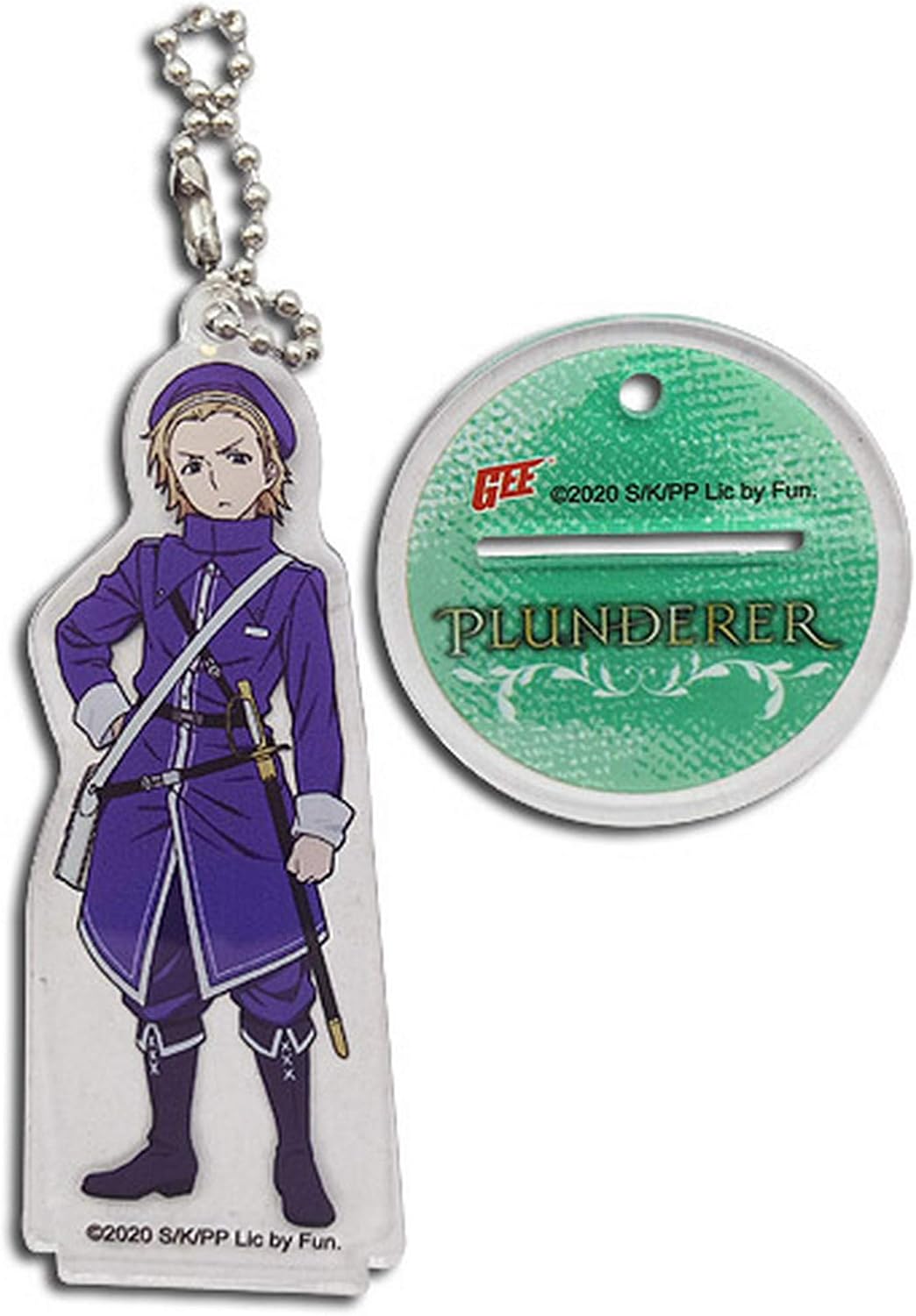 Amazon.com: Plunderer- Pele Acrylic Keychain : Clothing, Shoes & Jewelry