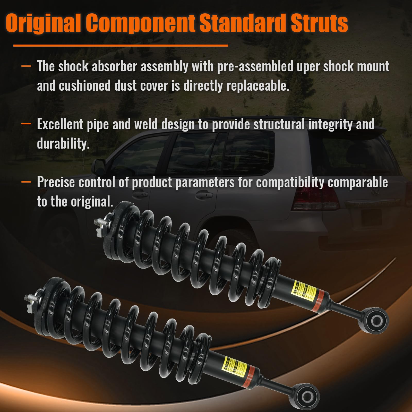 48510-69195 48510-69415 Front Shock Absorber Struts for Toyot-a Land ...
