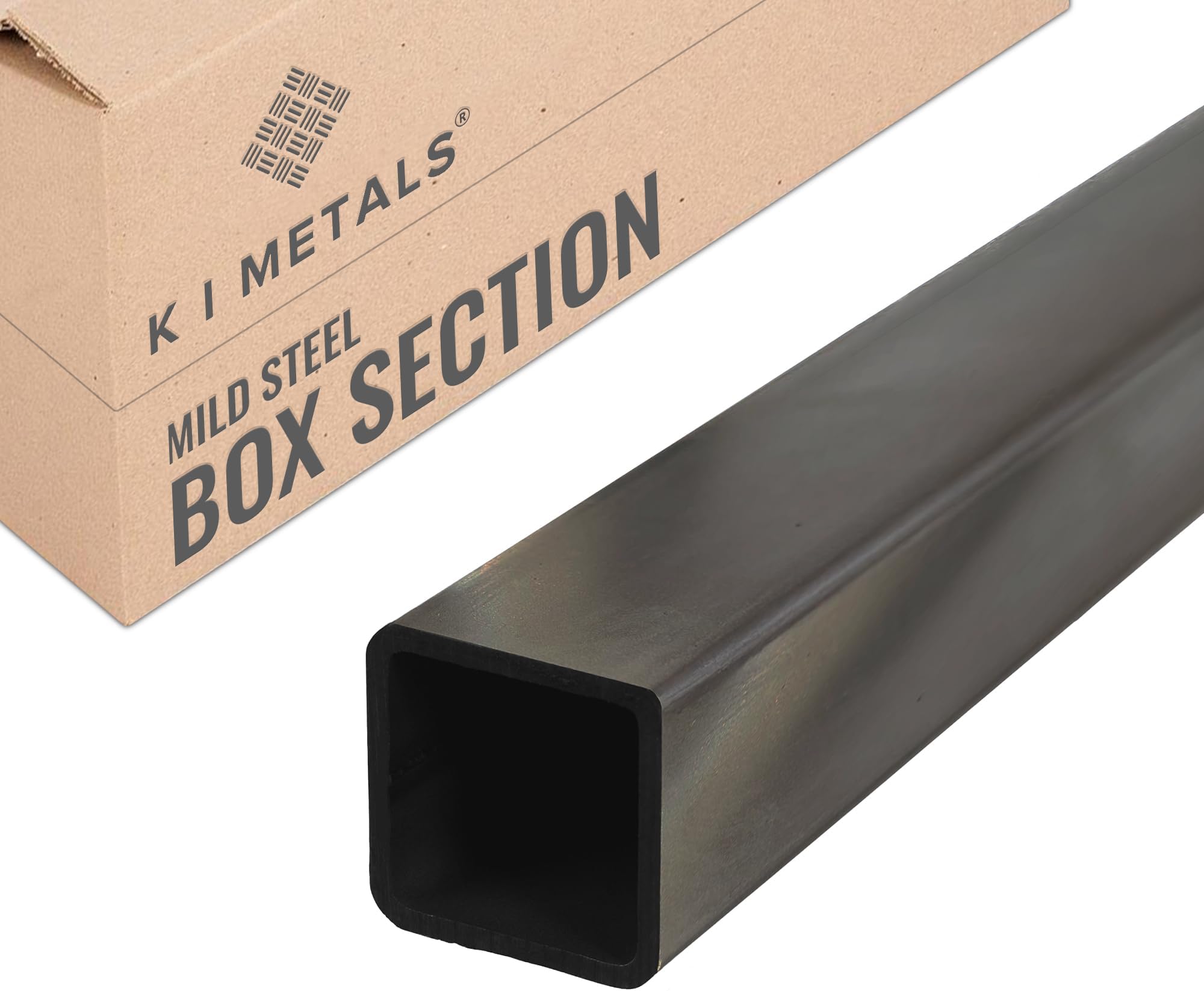 MILD Steel ERW Box Section Square Hollow 20MM to 70MM - 1 Metre (100cm ...