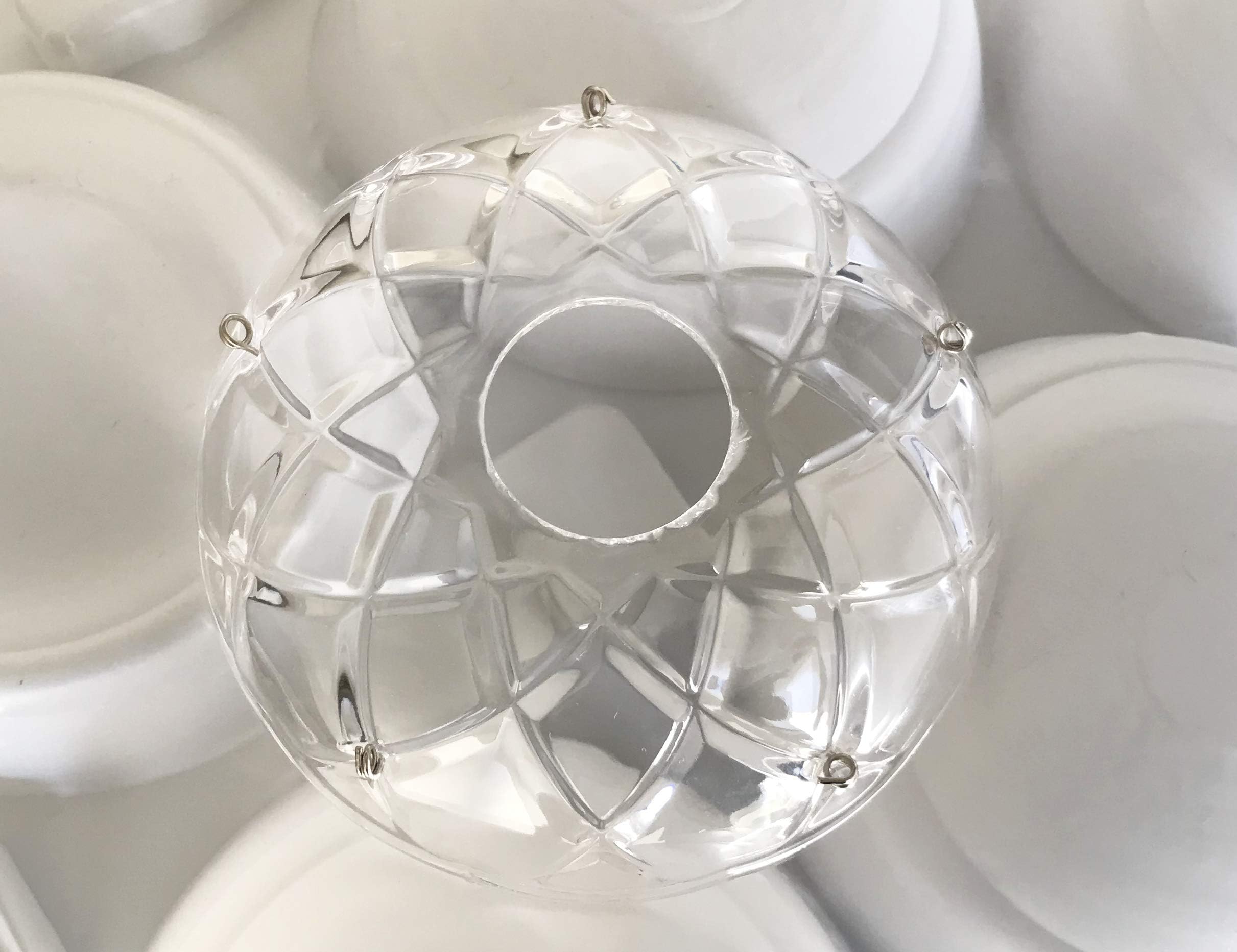 Amazon.com: 1 Piece - Clear 4-Inch, 5 Side Holes Asfour 30% Lead ...