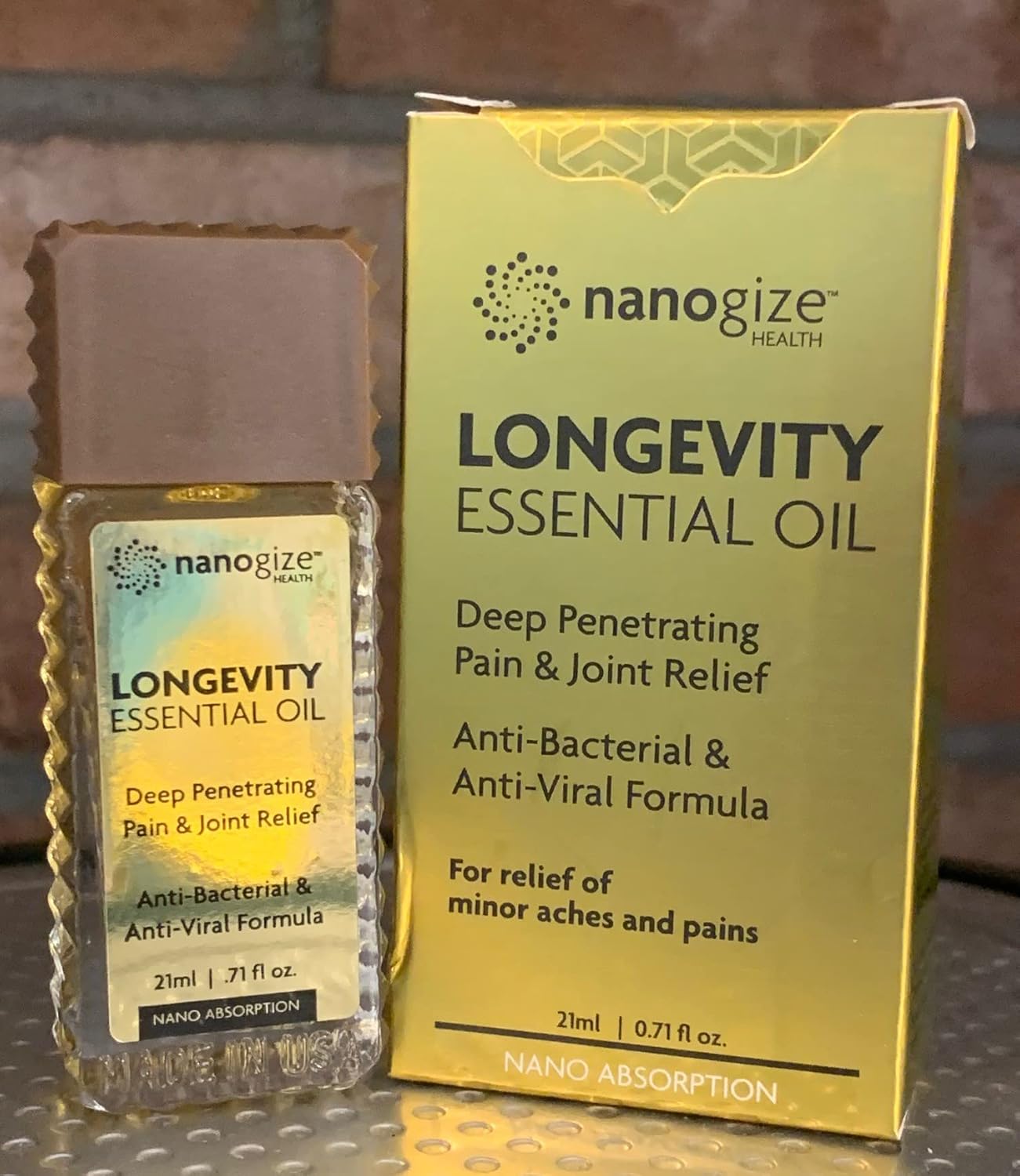 Amazon.com: Longevity Essential Oil Nano Absorption - Deep Penetrating ...