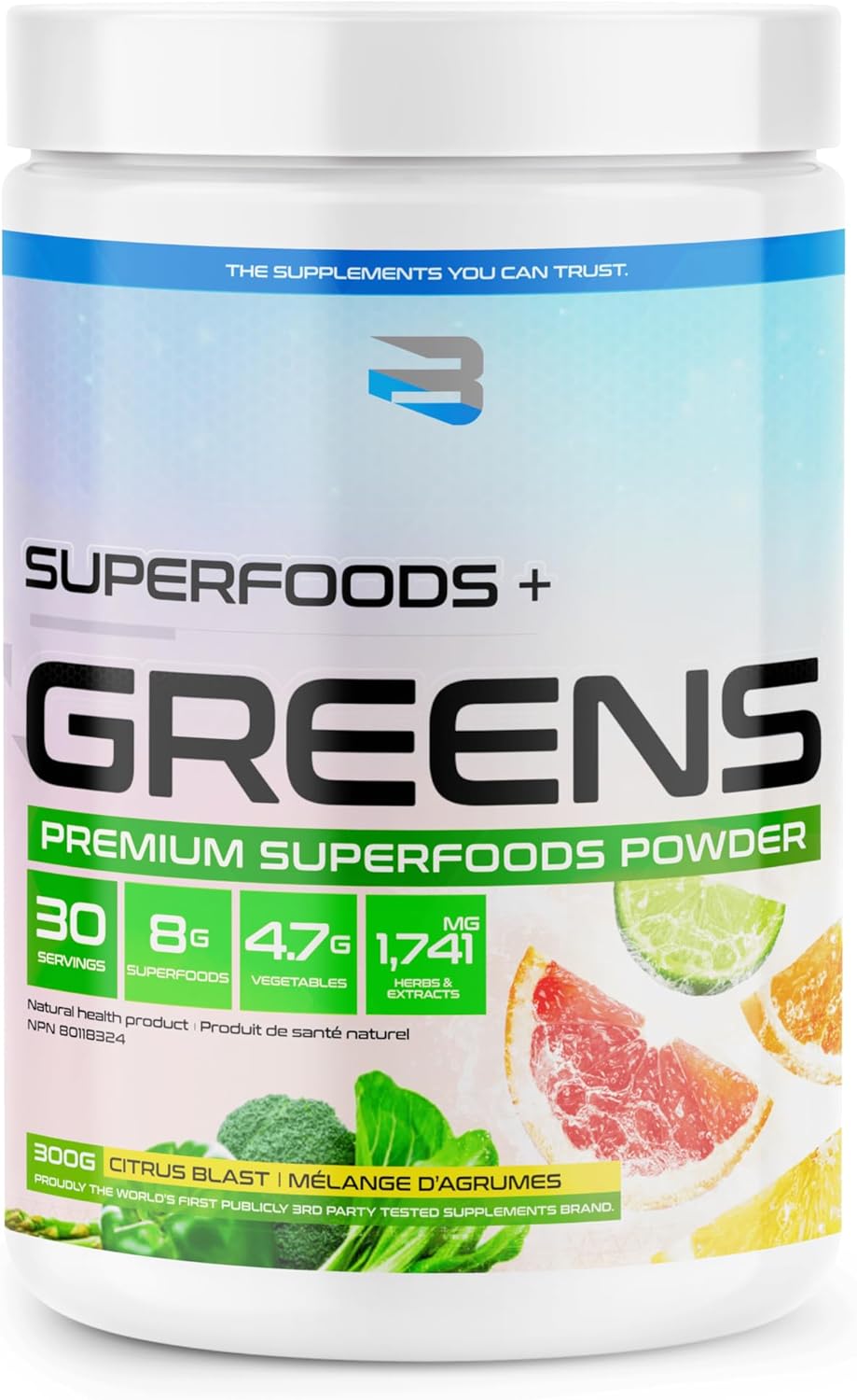 Believe Supplements Superfoods+Greens - Superfood Blend | Boost Energy ...