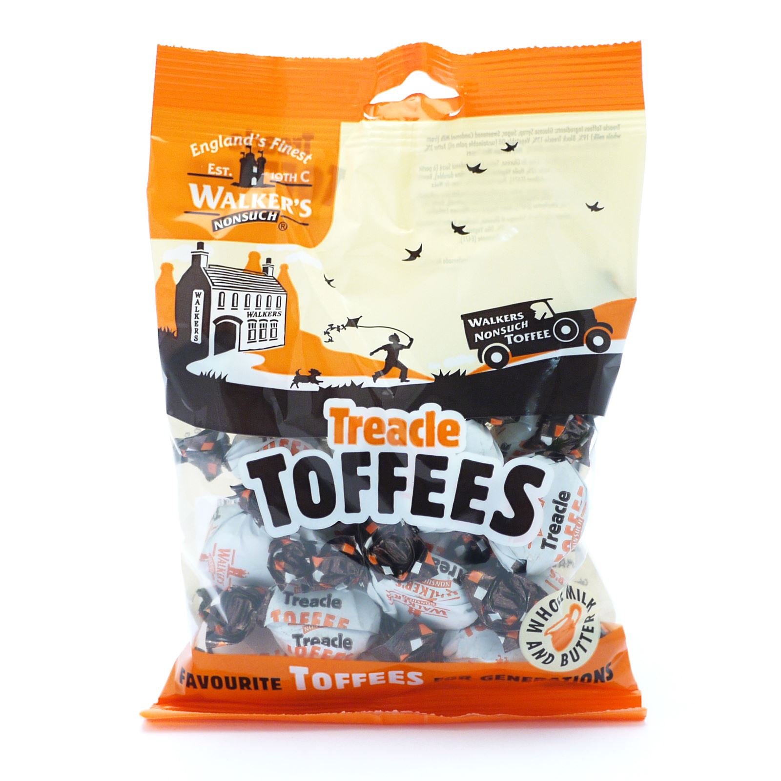 Walkers Treacle Toffee 150g (Box of 12) : Amazon.co.uk: Grocery