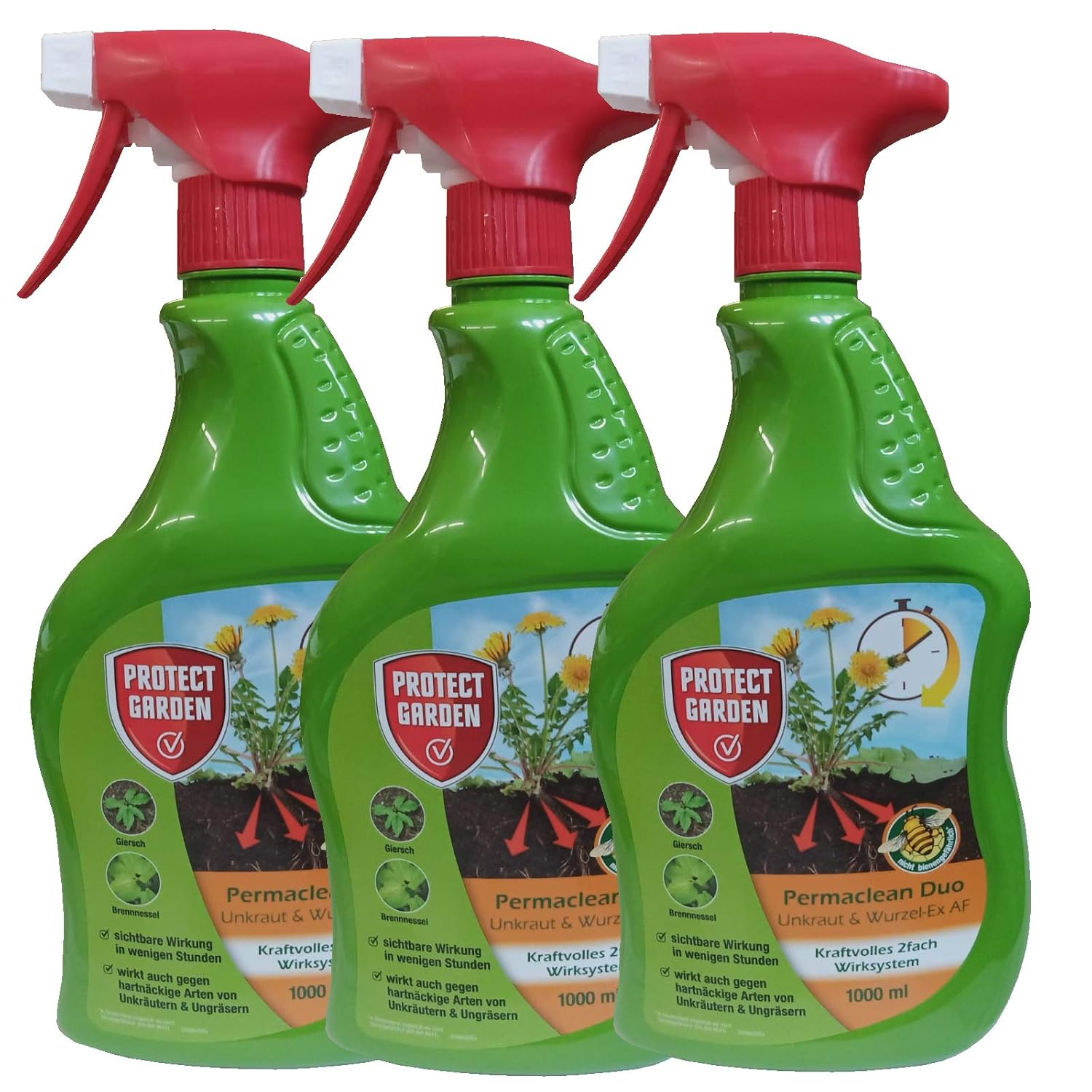 Protect Garden Permaclean Duo Root EX AF 1 Litre Pack of 3 : Amazon.de ...