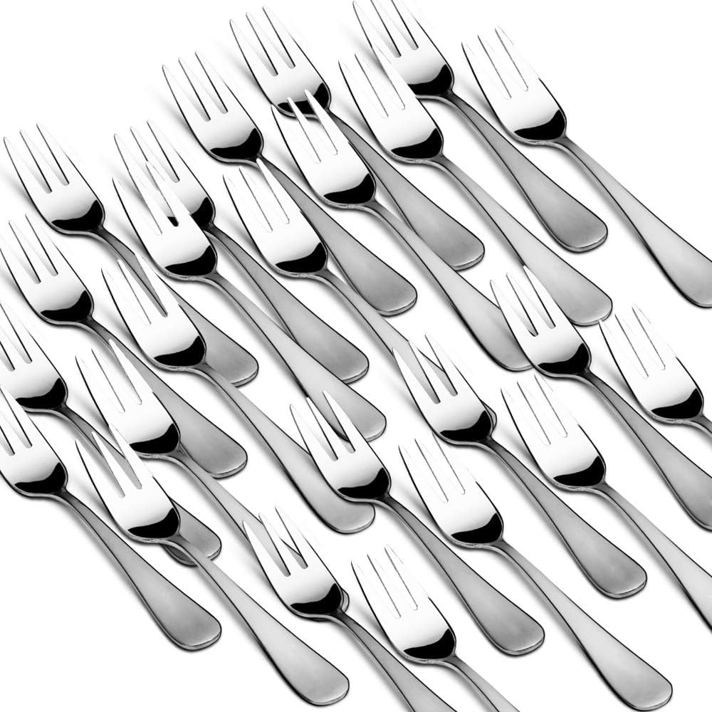 Amazon.com: Snamonkia Appetizer Forks Set of 24, 5.4 Inches, Small ...
