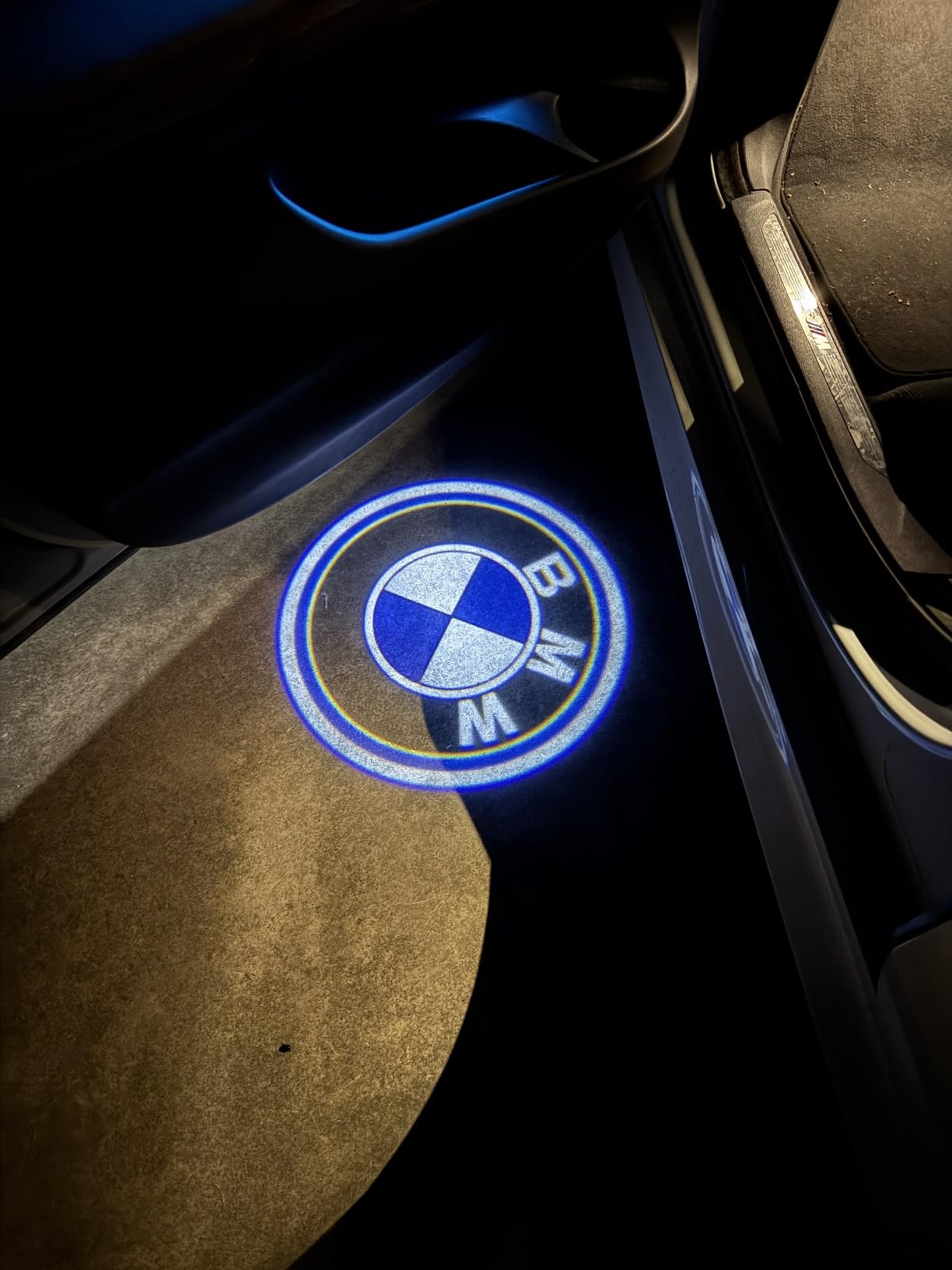 Car Door Logo Projector LED Welcome Lights Compatible with BMW 1/3/4/5 ...