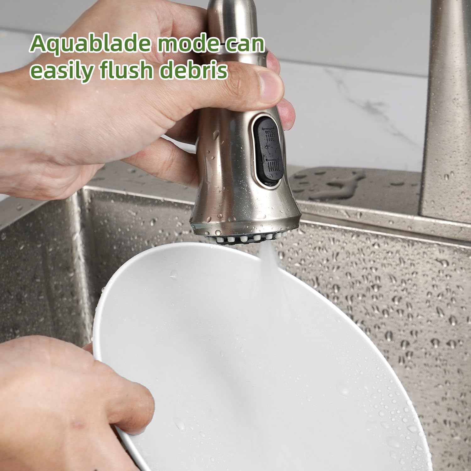 Snapklik.com : Kitchen Faucet Sprayer Head Replacement, Pull Down ...