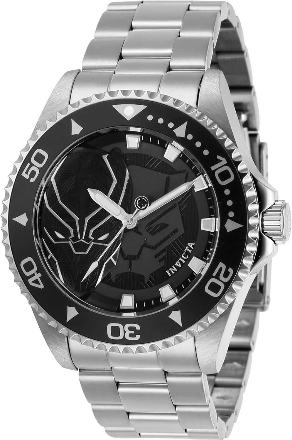 Amazon.com: Invicta Men's 29685 Marvel Quartz 3 Hand Black Dial Watch ...