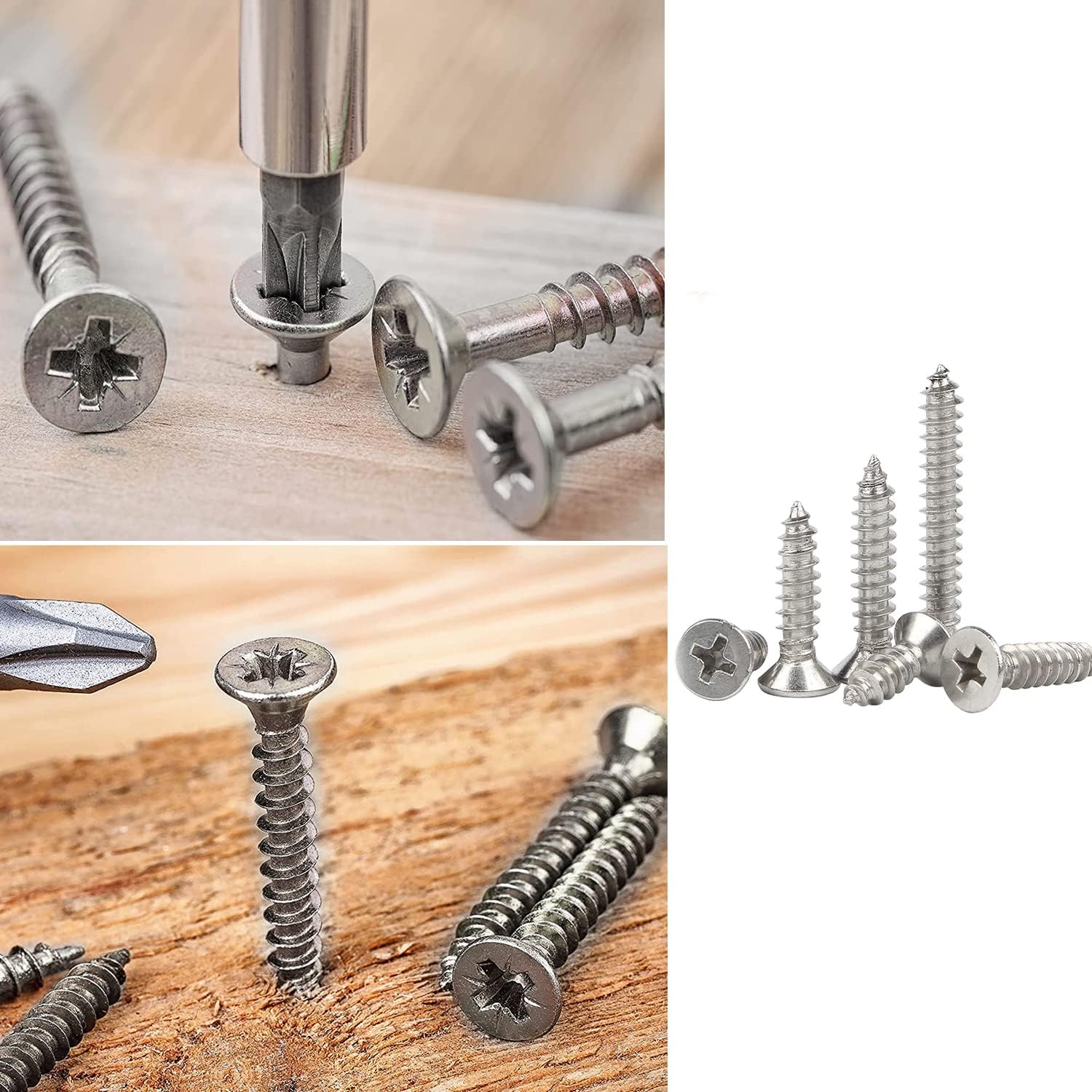 Win-Win Self Tapping Screw Assortment Kit,420 Pcs M3 Assorted Screws ...