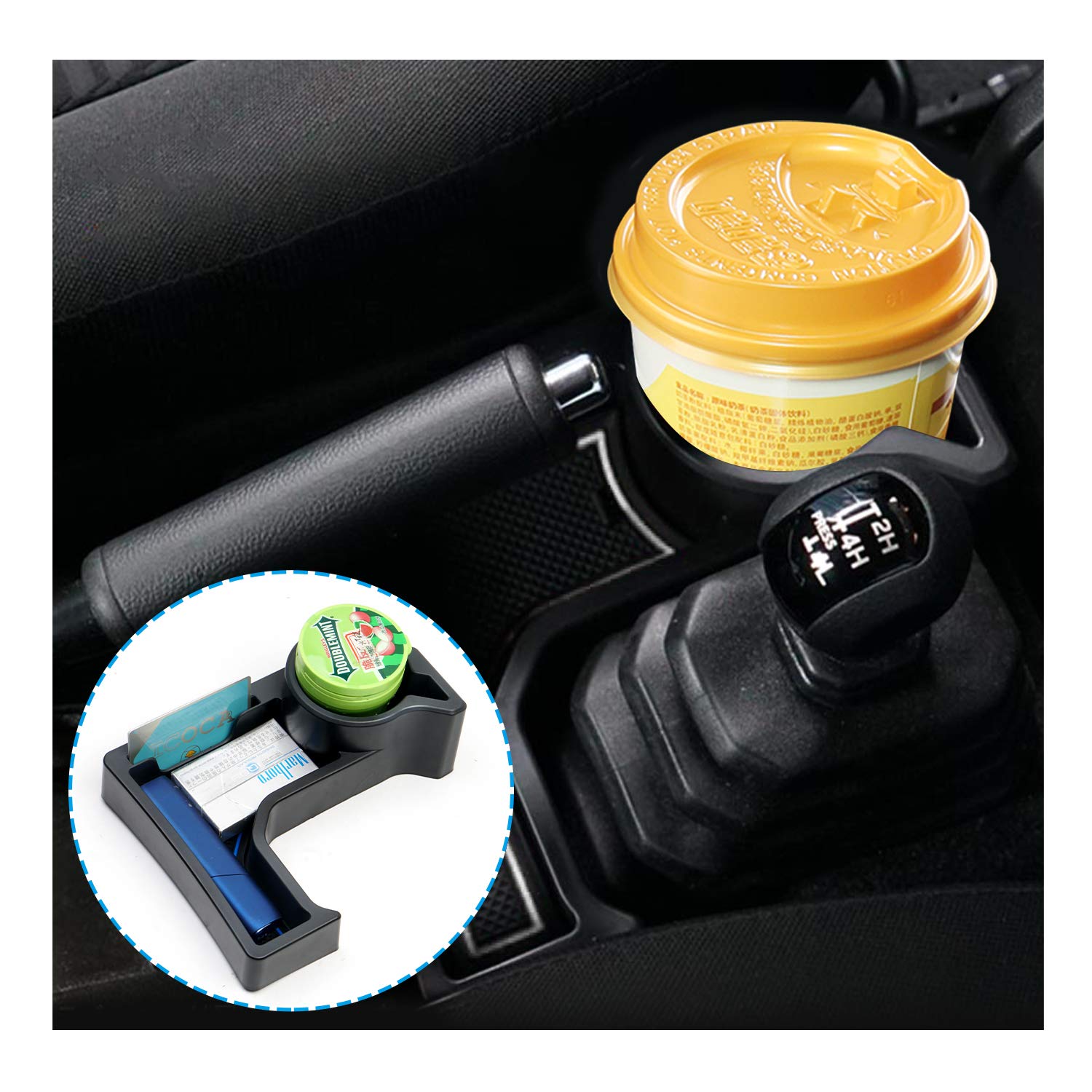 Jimny Accessories LFOTPP Jimny Center Console Storage Box, Armrest ...
