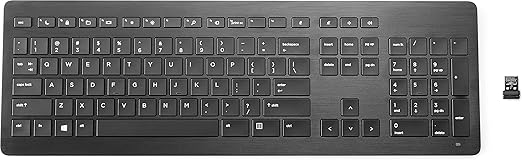Amazon.com: HP Z9N41AA Premium - Keyboard - Wireless - 2.4 GHz - US ...