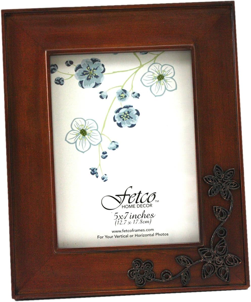 Amazon.com - Fetco Home Décor Castlebury Frame, Rustic Honey - Luxury ...