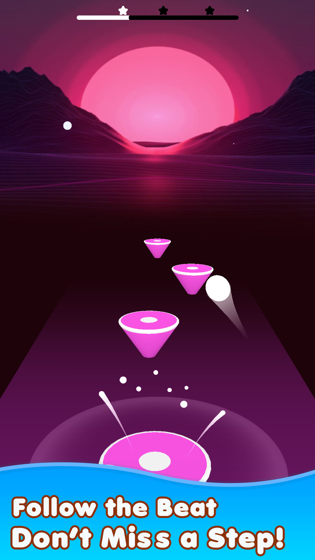 Magic Rush Tiles Hop 3D Challenge Master: Jump Bouncy Ball Music Game ...