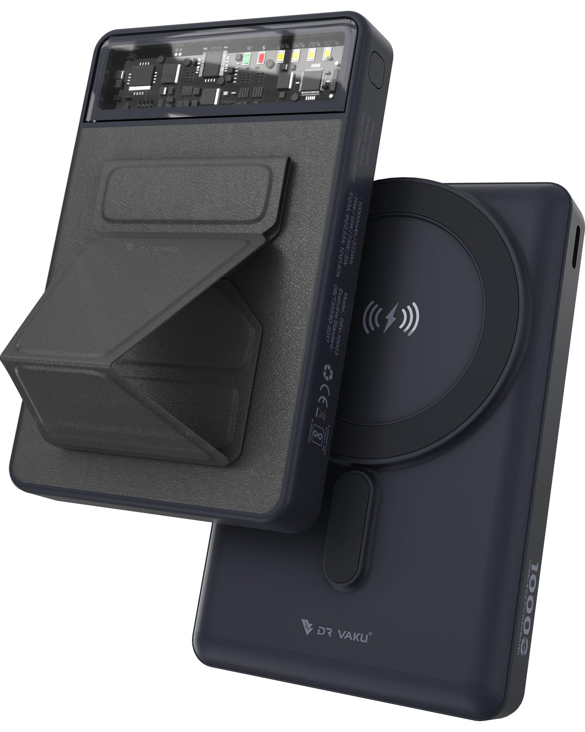 DR VAKU® 10000mAh Magnetic Wireless Power Bank Maxen Magpro for iPhone ...