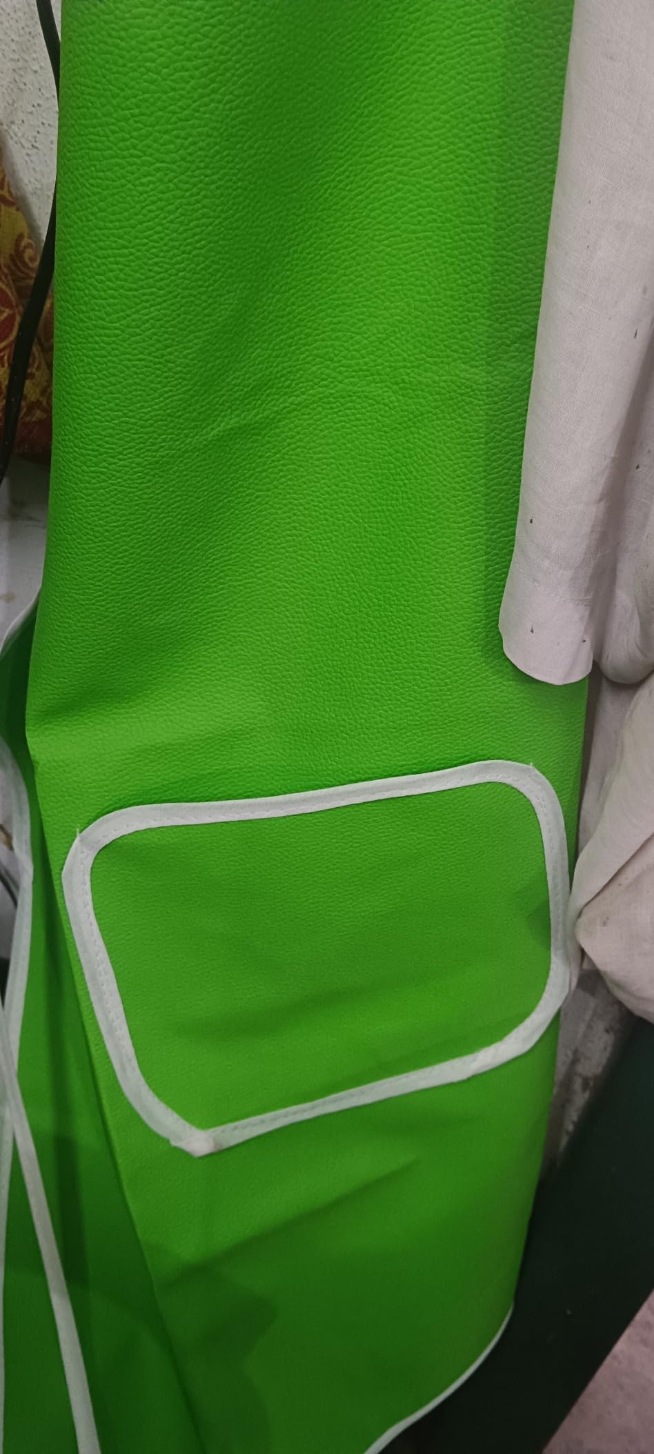 Buy YAZLYN COLLECTION Rexine Waterproof Kitchen Apron Multi color With ...