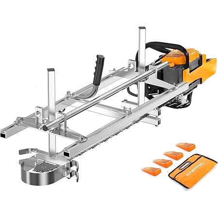 Amazon.com : VEVOR Chainsaw Mill and Rail Mill Guide System, Portable ...