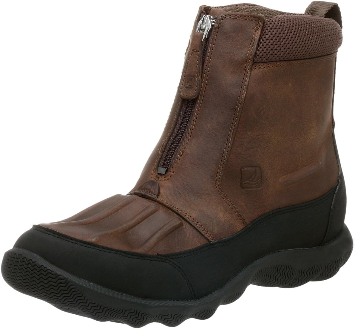 Amazon.com | Sperry Top-Sider Men's Waterline Zip Boot,Brown,9.5 M | Boots