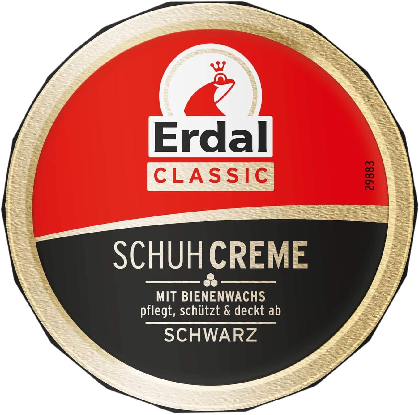 Erdal 75 ml Erdal Dose Classic Schuhcreme mit Bienenwachs Schwarz mit ...